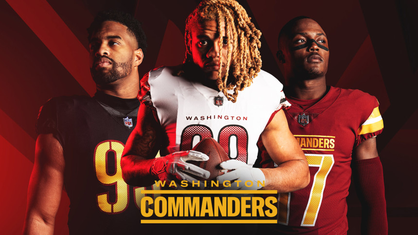 Grading The New Washington Commanders Uniforms and Helmets - Commies ...